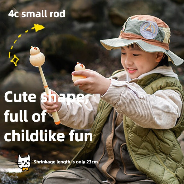 Ring cat 4C small object rod Children's fishing rod Cat rod Block small ...