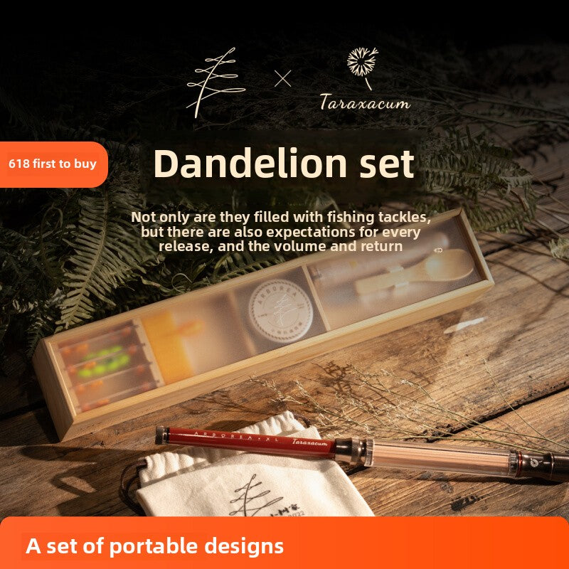 Little Tree new dandelion Micro Fishing set